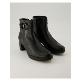 Gabor Comfort Klassische Stiefeletten in Schwarz | Gr.: 40