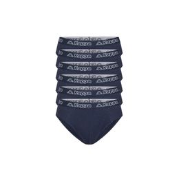 Kappa 6er Set Herren Slip in 6xNavy | Gr.: L