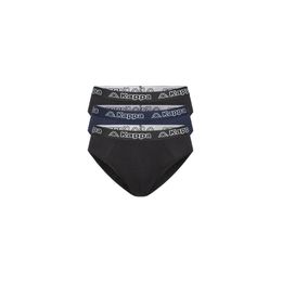 Kappa 3er Set Herren Slip in 2xSchwarz 1xNavy | Gr.: XL