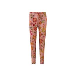 PIP Studio Bobien Long Trousers Flower in Altrosa | Gr.: XXL