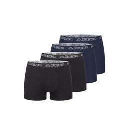 Kappa Boxershorts 4er Pack 2x Schwarz 2xNavy | Gr.: XL