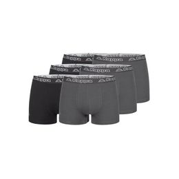 Kappa Boxershorts 6er Pack 3x Schwarz 3xAnthrazit | Gr.: M