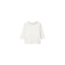 name it M&auml;dchen T-Shirt langarm wei&szlig; in Wei&szlig; | Gr.: 74