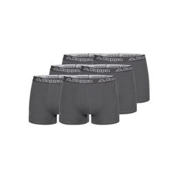 Kappa Boxershorts 6er Pack 6x Anthrazit | Gr.: L