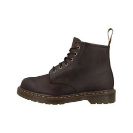 Dr. Martens Boots 101 Yellow Stich in dunkelbraun | Gr.: 46