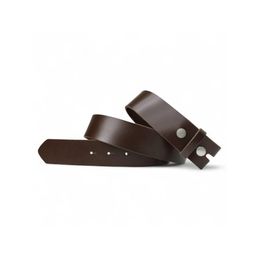 Fronhofer Lederg&uuml;rtel Wechselg&uuml;rtel in Dunkelbraun | Gr.: 110 cm