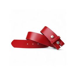 Fronhofer Lederg&uuml;rtel Wechselg&uuml;rtel in Rot | Gr.: 110 cm