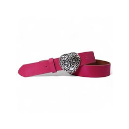 Fronhofer Damen Lederg&uuml;rtel Strass in Pink | Gr.: 95 cm