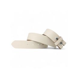 Fronhofer Lederg&uuml;rtel Wechselg&uuml;rtel in Creme | Gr.: 110 cm