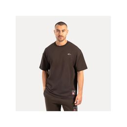 Smilodox T-Shirt Rayk in Braun | Gr.: XXL