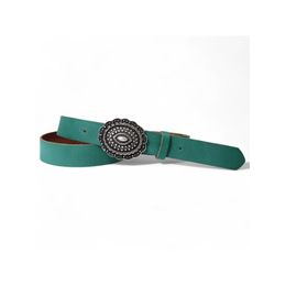 Fronhofer Damen Lederg&uuml;rtel in Jade | Gr.: 85 cm