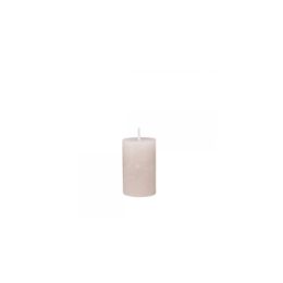 Chic Antique Macon rustikale Stumpenkerze in rosa | Gr.: M