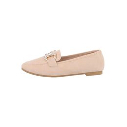 Ital-Design Halbschuh in Beige | Gr.: 37