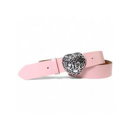 Fronhofer Damen Lederg&uuml;rtel Strass in Candy | Gr.: 95 cm