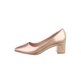 Ital-Design Pump in Champagner | Gr.: 38