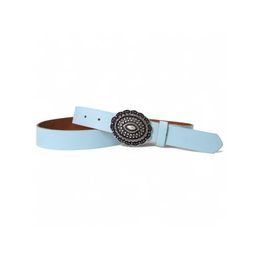 Fronhofer Damen Lederg&uuml;rtel in Aqua | Gr.: 95 cm