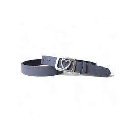 Fronhofer Lederg&uuml;rtel in Grau | Gr.: 110 cm