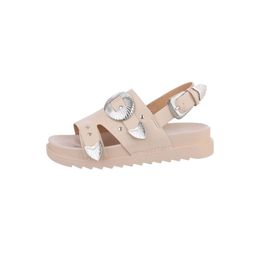 Ital-Design Sandale & Sandalette in Beige | Gr.: 39