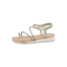 Ital-Design Sandale & Sandalette in Gold | Gr.: 42