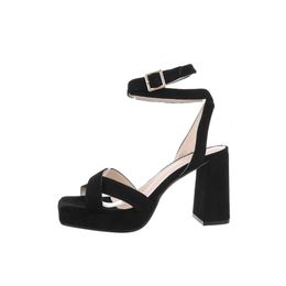 Ital-Design High-Heel Sandalette in Schwarz | Gr.: 41