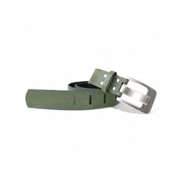 Fronhofer Breitdorn G&uuml;rtel in Khaki | Gr.: 85 cm