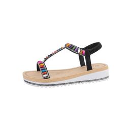 Ital-Design Sandale & Sandalette in Schwarz | Gr.: 39