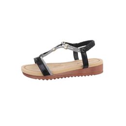 Ital-Design Sandale & Sandalette in Schwarz | Gr.: 40