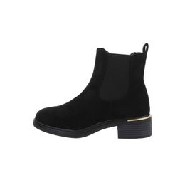 Ital-Design Stiefelette in Schwarz | Gr.: 37