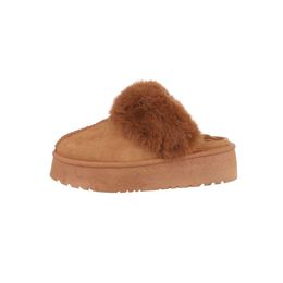 Ital-Design Freizeitschuh in Camel | Gr.: 37