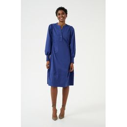 Culture Kleid CUantoinett Feminine in Mazarine Blue | Gr.: S
