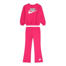 Nike Sportswear Set M&auml;dchen Gr&ouml;&szlig;e 98 rotviolett / schwarz / wei&szlig;