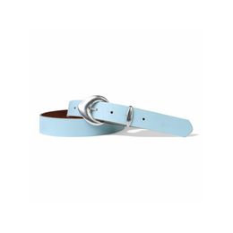 Fronhofer Dameng&uuml;rtel mit Metallschlaufe in Aqua | Gr.: 105 cm