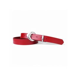 Fronhofer Dameng&uuml;rtel mit Metallschlaufe in Rot | Gr.: 100 cm