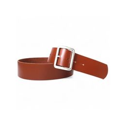 Fronhofer Damen Lederg&uuml;rtel Rechteck in Cognac | Gr.: 95 cm