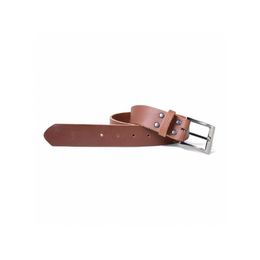 Fronhofer Herren Lederg&uuml;rtel Nieten in Cognac | Gr.: 105 cm