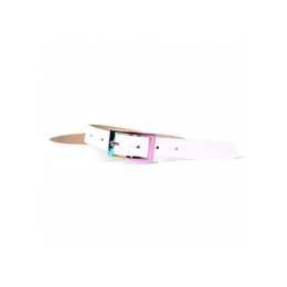 Fronhofer Lederg&uuml;rtel in Wei&szlig; | Gr.: 65 cm