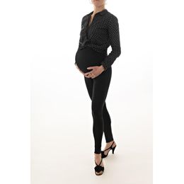 Petit Amour Julia Umstandsleggings Doppelpack in Schwarz | Gr.: XXL