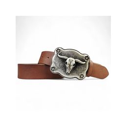 Fronhofer Herren Lederg&uuml;rtel in Cognac | Gr.: 95 cm