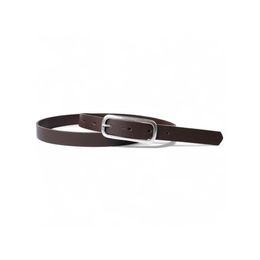 Fronhofer Lederg&uuml;rtel in Dunkelbraun | Gr.: 120 cm