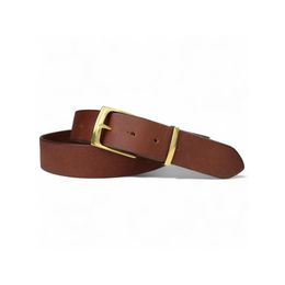Fronhofer Lederg&uuml;rtel Messing in Cognac | Gr.: 100 cm