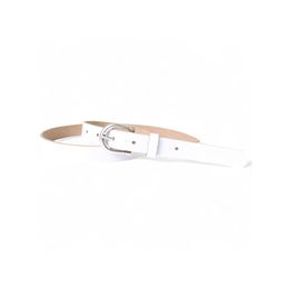 Fronhofer Lederg&uuml;rtel in Wei&szlig; | Gr.: 90 cm