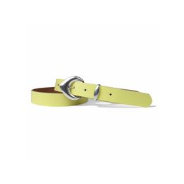 Fronhofer Dameng&uuml;rtel mit Metallschlaufe in Lemon | Gr.: 105 cm