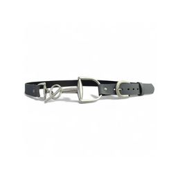 Fronhofer Damen Tailleng&uuml;rtel in Grau | Gr.: 85 cm