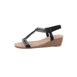 Ital-Design Sandale & Sandalette in Schwarz | Gr.: 39