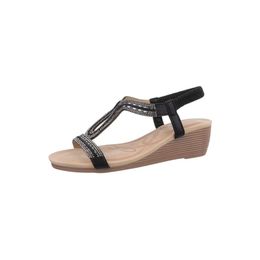 Ital-Design Sandale & Sandalette in Schwarz | Gr.: 39