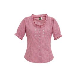 OS-Trachten Bluse 451000-3515 in mittelrot | Gr.: 40