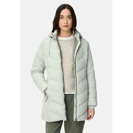 Camel Active Wattierte Jacke mit abnehmbarer Kapuze in Salbei | Gr.: 44