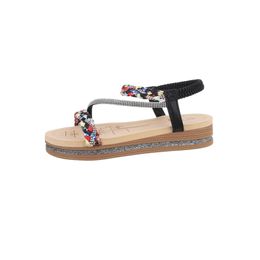 Ital-Design Sandale & Sandalette in Schwarz | Gr.: 36