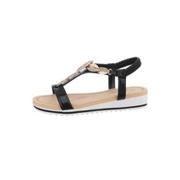 Ital-Design Sandale & Sandalette in Schwarz | Gr.: 39