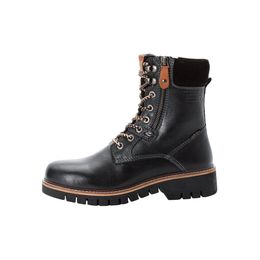 Camel Active ISA Boot aus echtem Leder in Schwarz | Gr.: 39